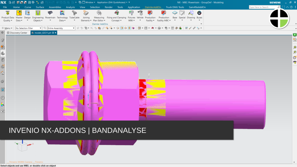 Invenio NX-Addons | DMU-Funktionen Direkt In Siemens NX | Optimieren ...