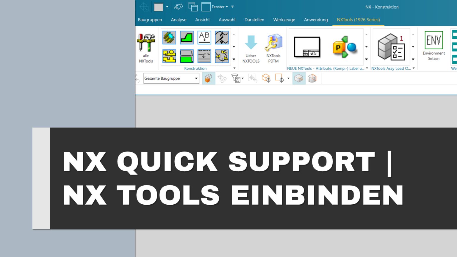 NX Tools Installieren: Wie Sie Die NX Tools In Ihre NX-Umgebung ...